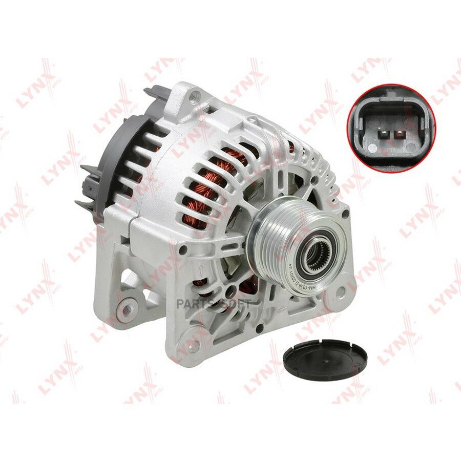 Генератор 110A NISSAN Micra (K12), Note (E11), Terrano, Tiida / RENAULT Clio II, Duster, Kangoo, Logan, Megane II, Sandero Stepway от официального дистрибьютора, LYNXAUTO, артикул EA1210