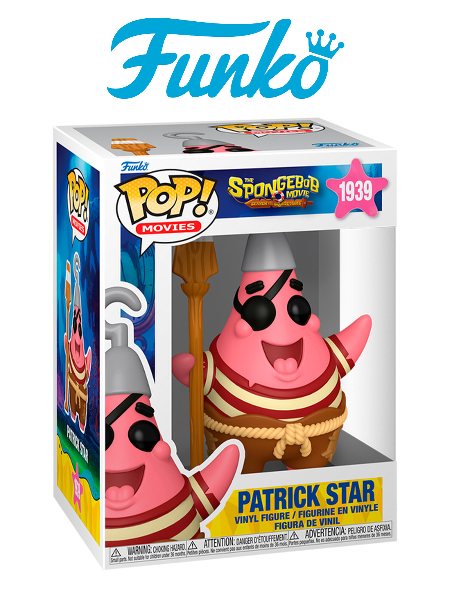 Фигурка Funko POP! Patrick Star (Pirate) (1939) SpongeBob SquarePants