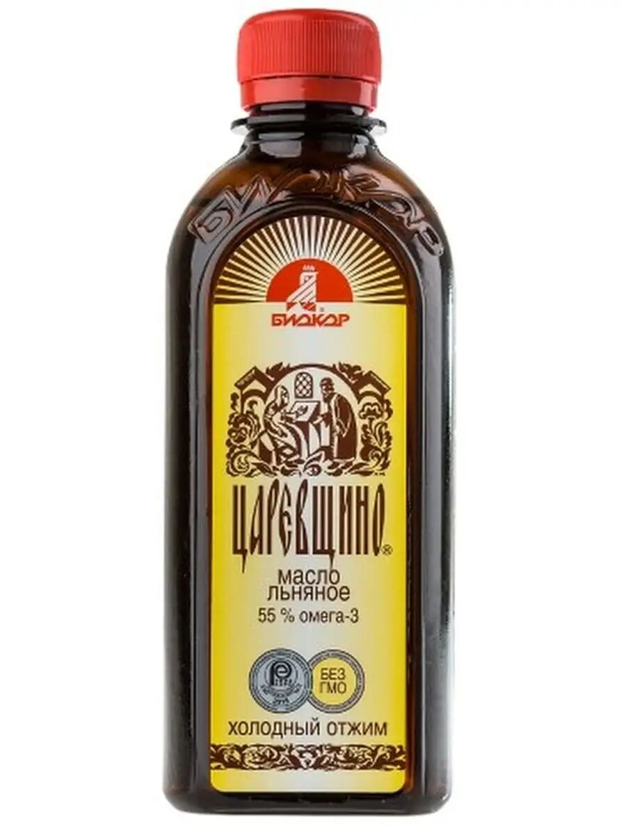 Масло льняное царевщино 250 мл