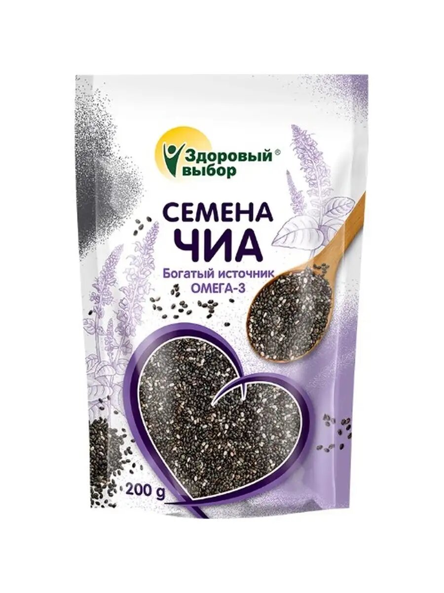Семена чиа 200 гр фитэра