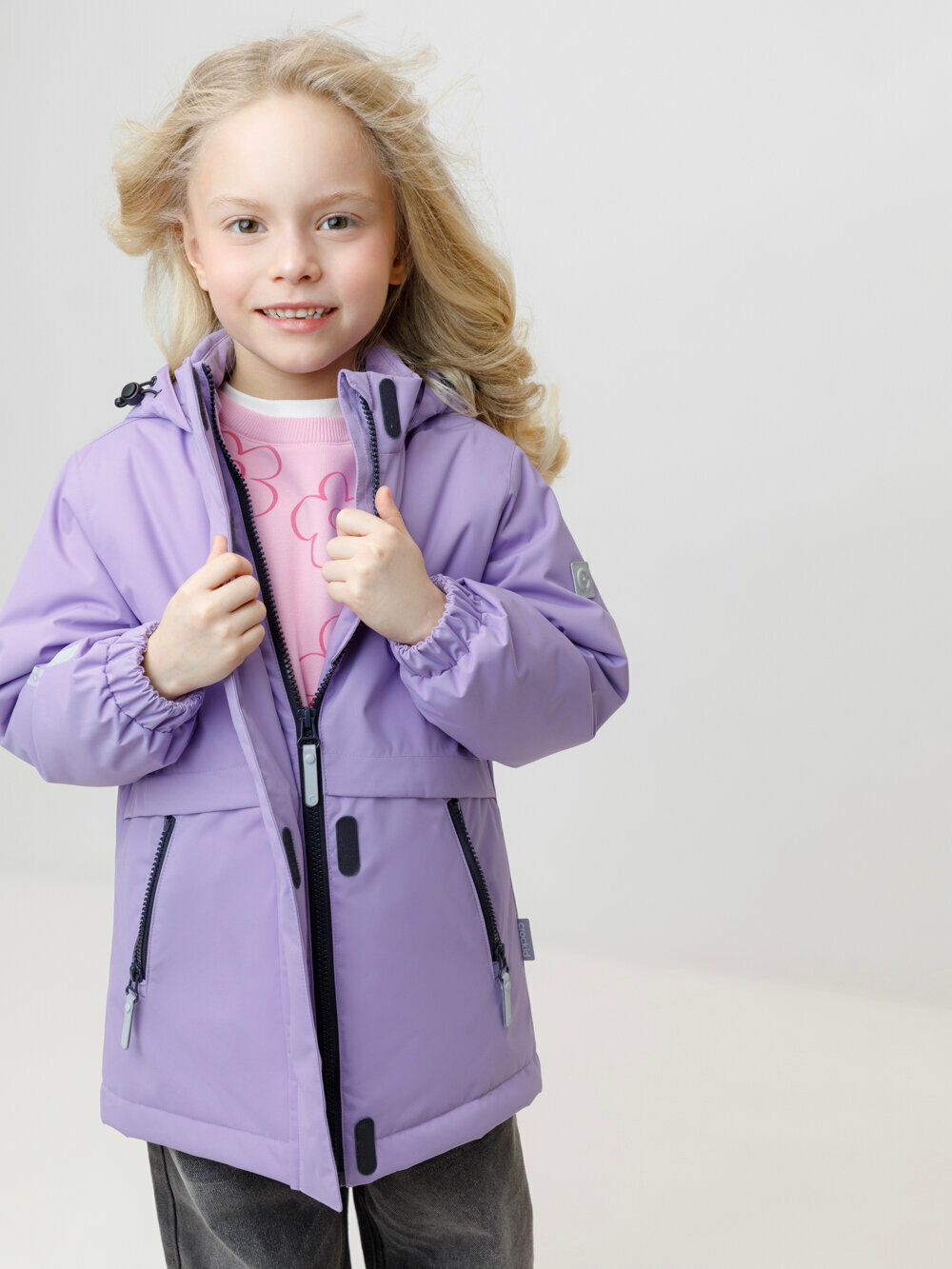 Куртка детская утепленная из мебмраны, демисезон