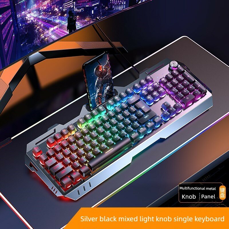 Комплект Spirit Blade подходит для механической клавиатуры и мыши Razer с реалистичным тактильным откликом, проводной