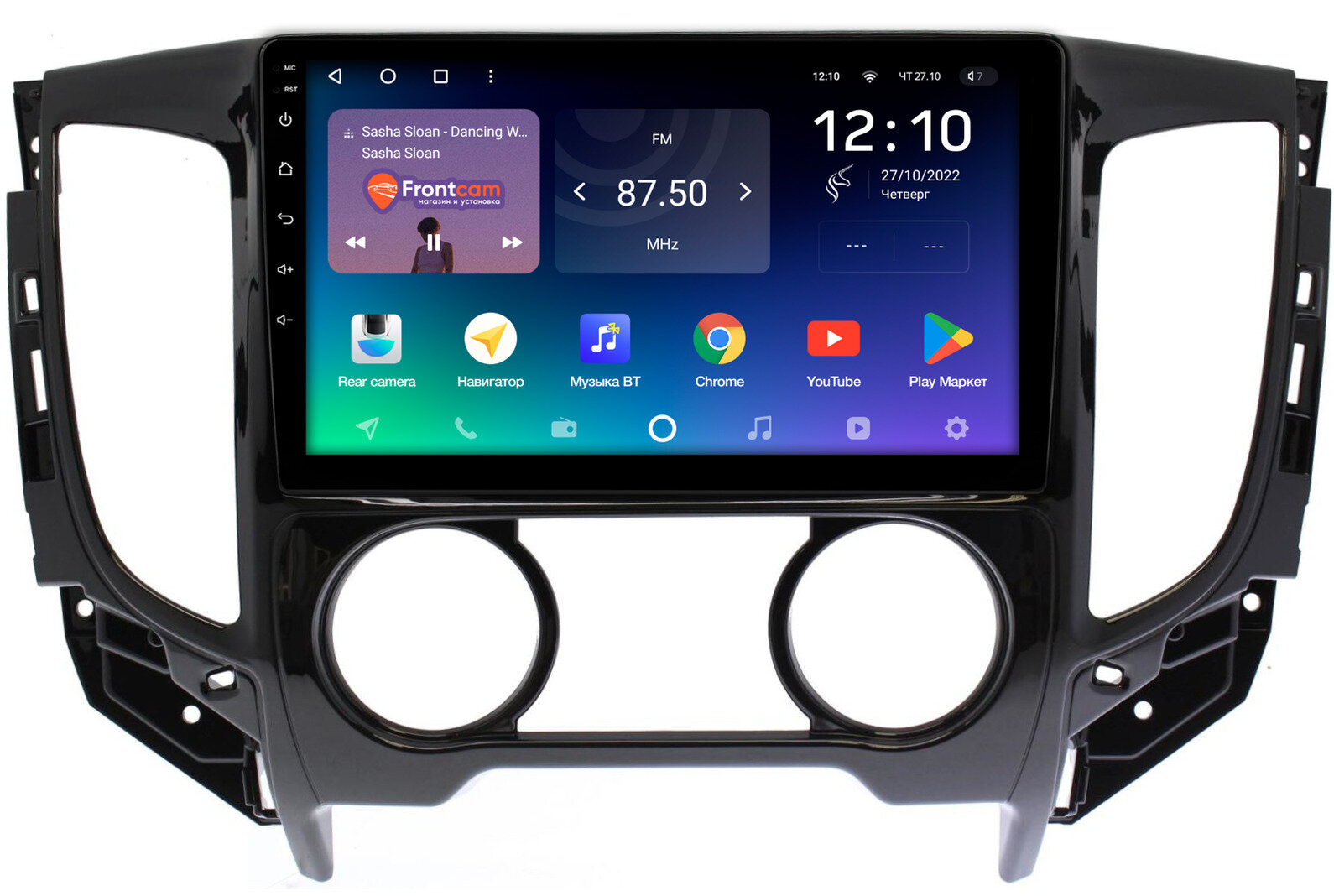 Штатная магнитола Teyes SPRO PLUS 4/64 9" RM-9339 Fiat Fullback 2016-2020 (авто без климат-контроля, глянцевая) Android 10 (4G-SIM, DSP, IPS)