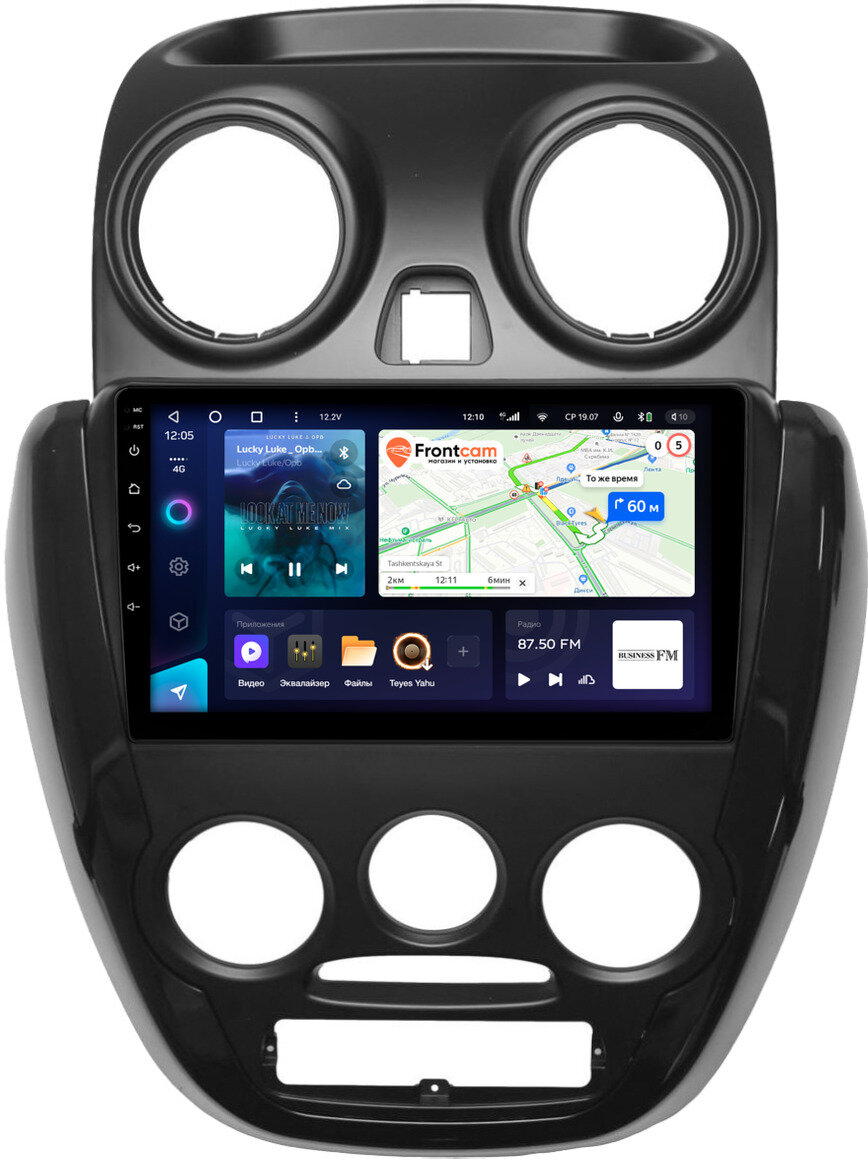 Штатная магнитола Lada Granta, Granta Sport 2011-2018, ВИС 2349 2013-2017 (глянцевая) Teyes CC3L 4/32 9" RM-9-2568 Android 10 (4G-SIM, DSP, IPS)