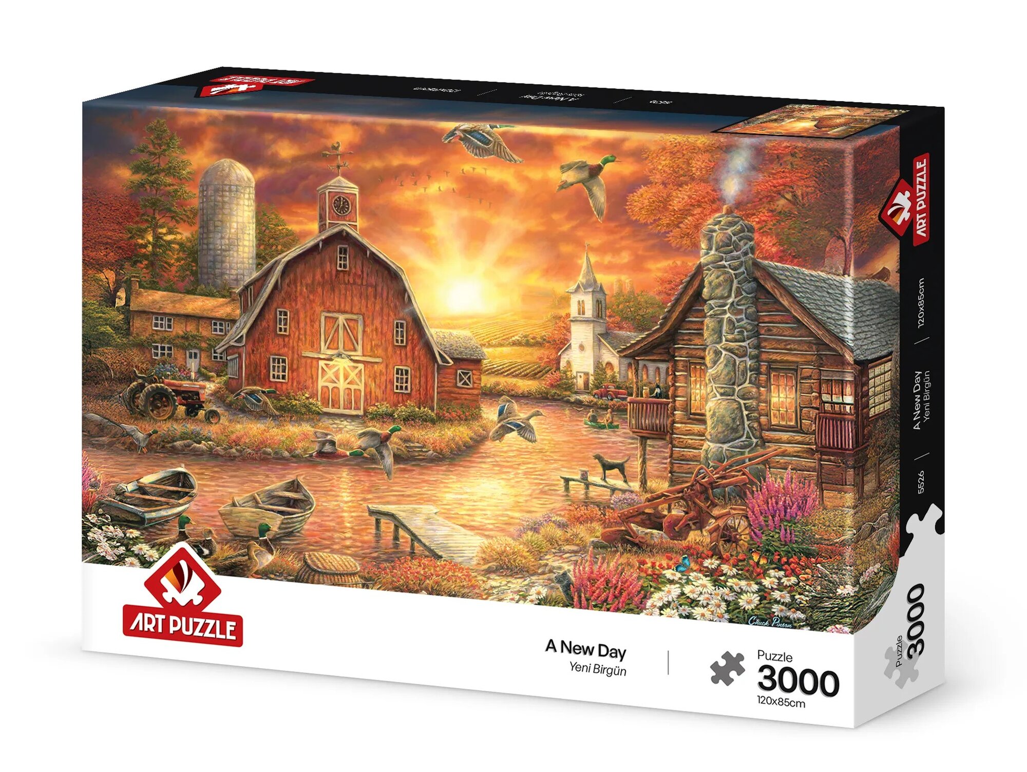 Пазл для взрослых Art Puzzle 3000 деталей, элементов: Новый день