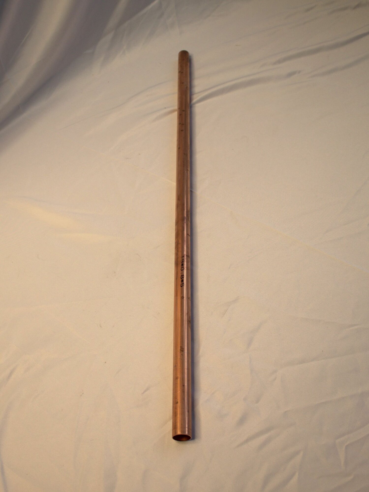 Труба медная, прямая, неотоженная, Дн 19 х 0.8 мм - 1м, Jintian