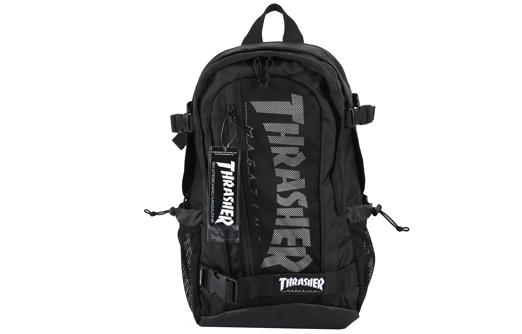 Рюкзак унисекс Thrasher Regular 5620301 из полиэстера, черный, 28 L