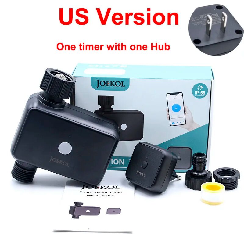 JOEKOL Умный таймер для полива WiFi (US timer with HUB)