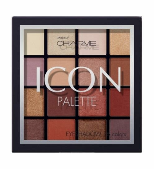CHARME Палетка теней для век ICON 01 Тёплый нюд