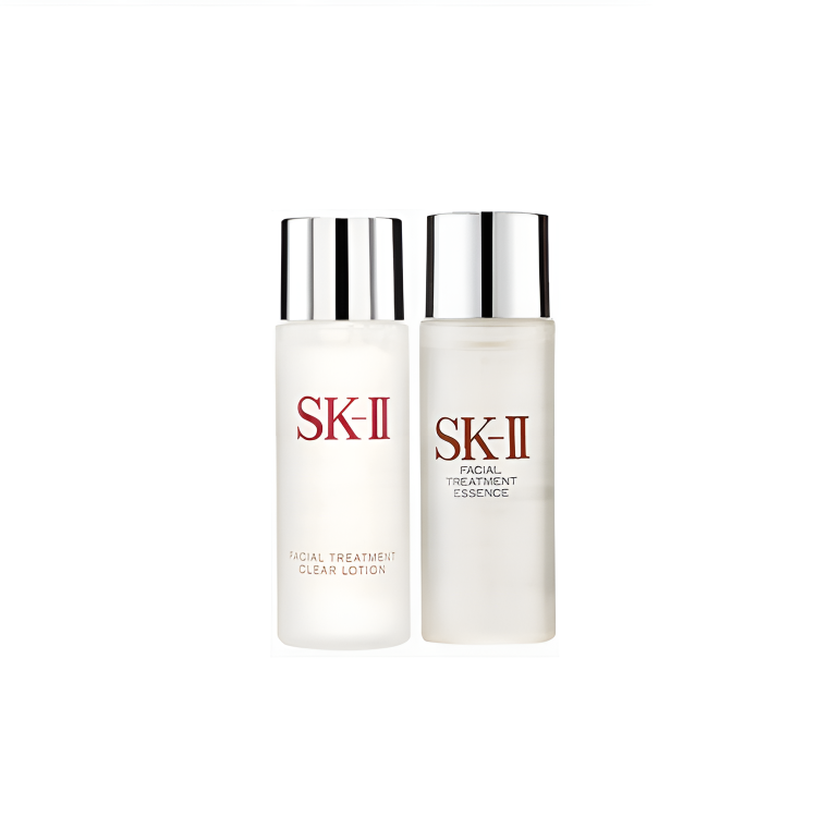 SK-II Набор пробников Goddess Water Clear Lotion и Red Bottle Cream увлажняющие подтягивающие сыворотки, унисекс
