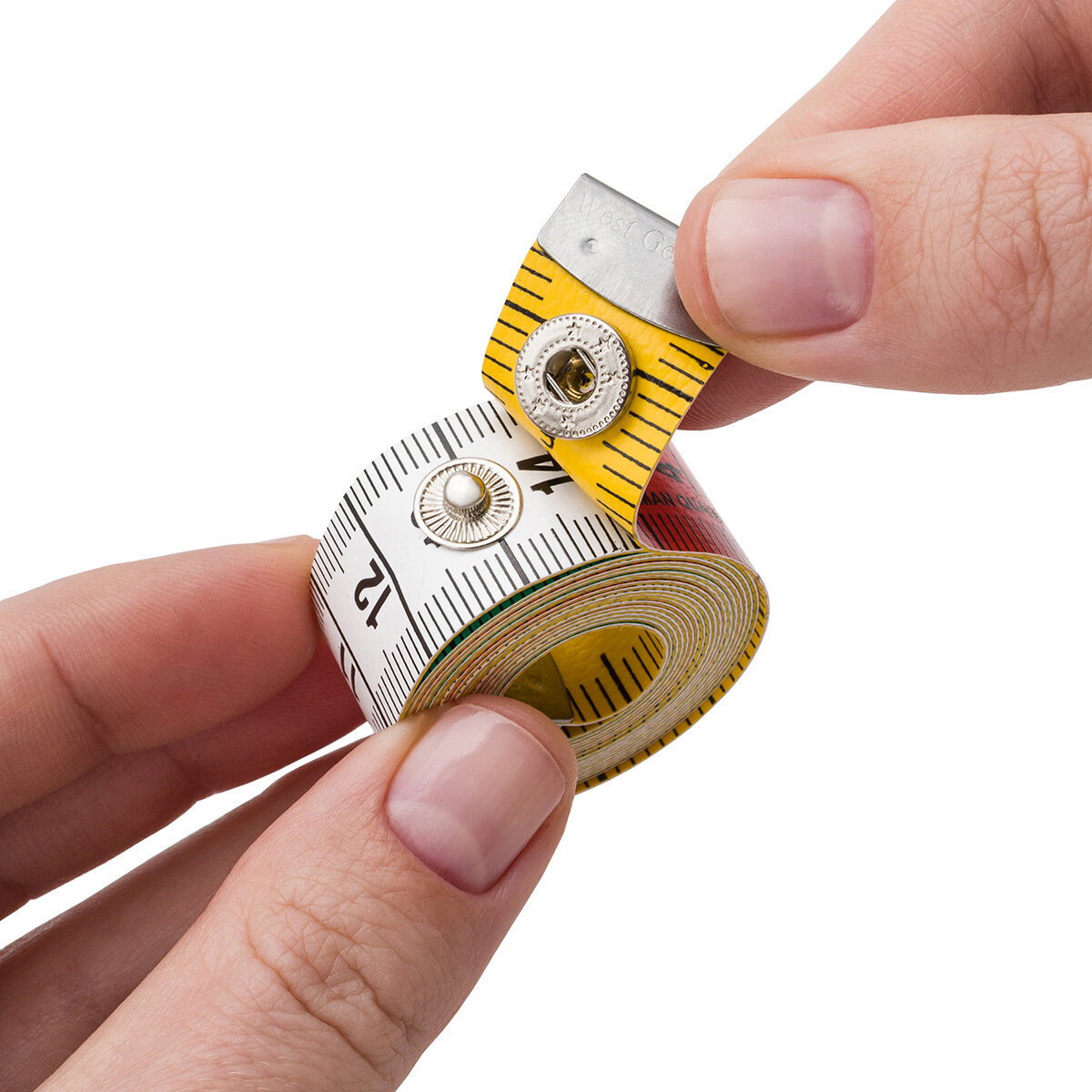 Сантиметровая лента с кнопкой, длина 150 см/60 дюймов, Hobby&Pro