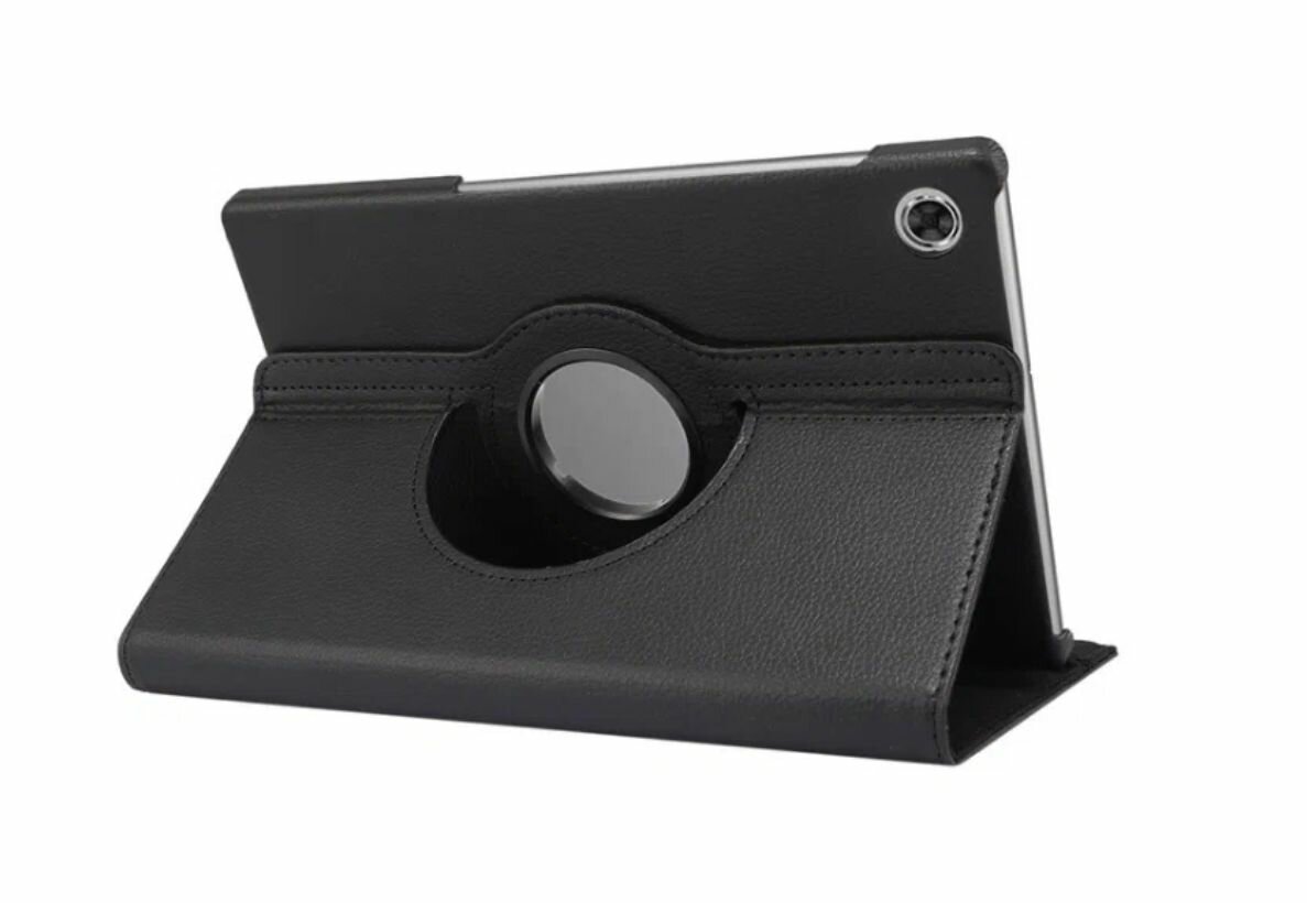 Чехол MyPads для планшета Lenovo Tab M10 HD TB-X306X 2nd Gen (2021 ZA6V0025RU) поворотный роторный оборотный черный