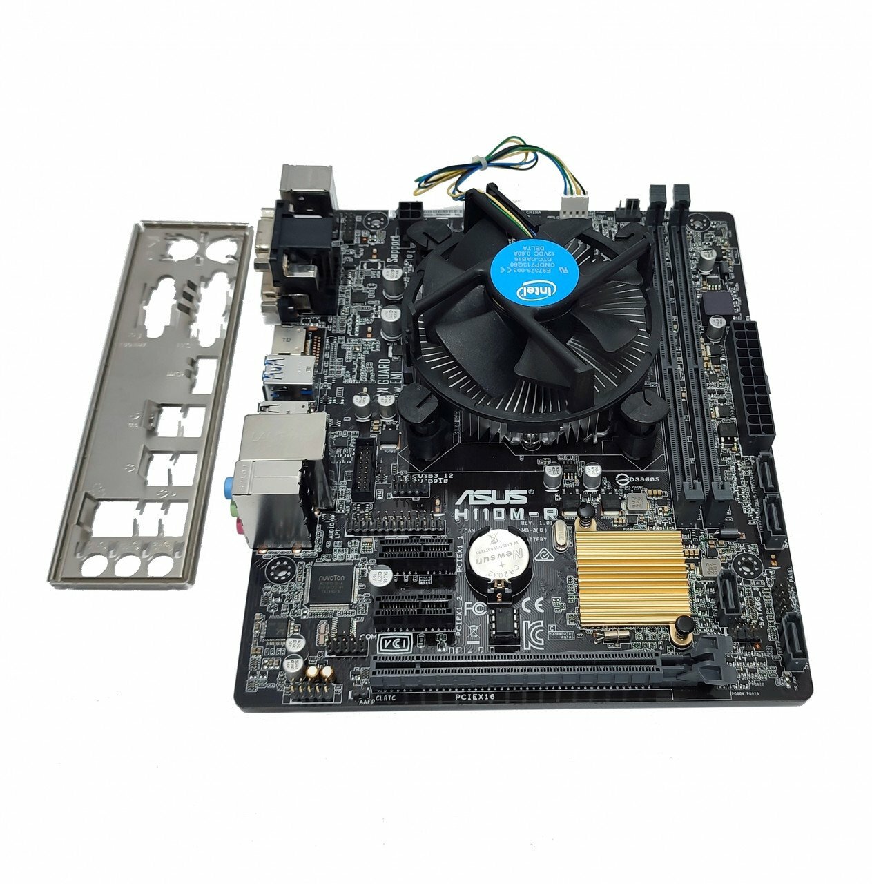 G4500 ASUS LGA1151 материнская плата с процессором и вентилятором