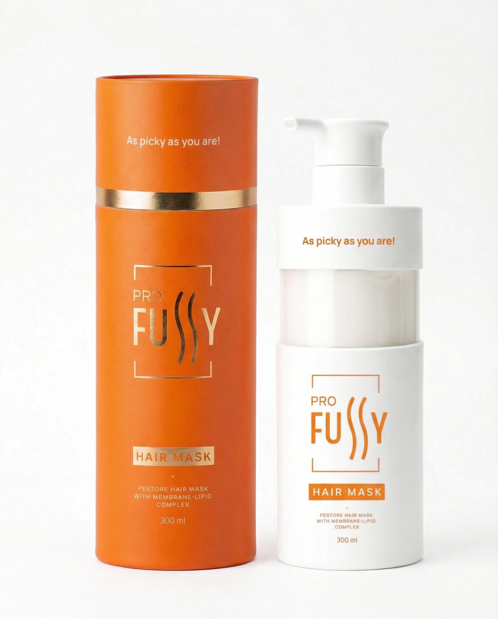 Маска для волос Fussy Pro, восстанавливающая, с мембранно-липидным комплексом