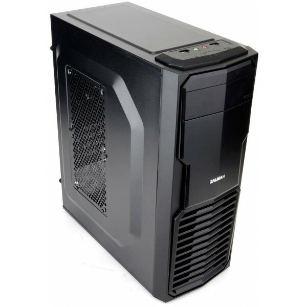 Корпус ZALMAN T4 Plus (черный w/o PSU mATX 1*90mm fan USB2.0 USB3.0 audio)