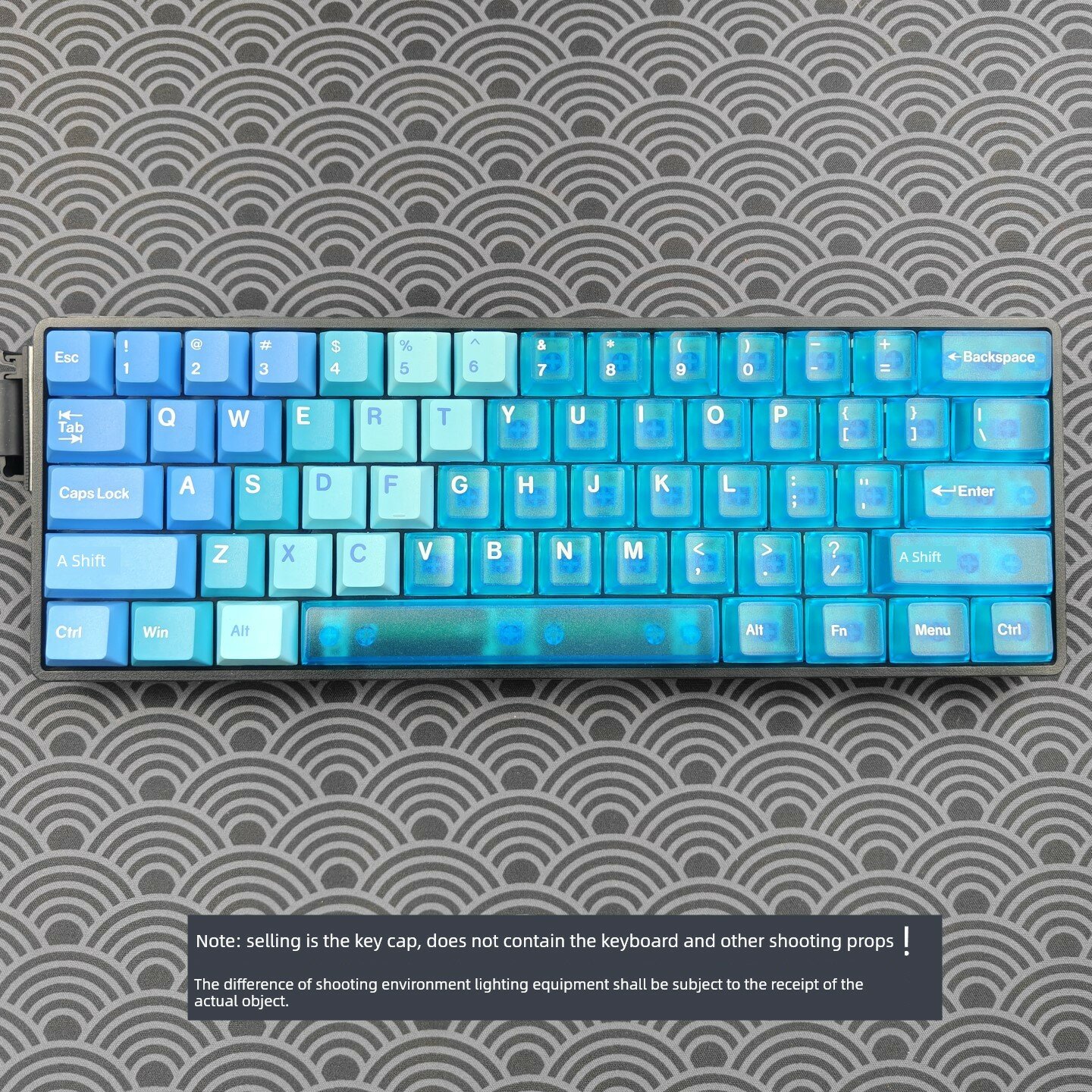 Кейкапы Hawaii 2.0 поддерживают Wooting Night Demon EZ63, ACE68, MADE68, Magician, RS7, F87, RS6. Blue edge60he