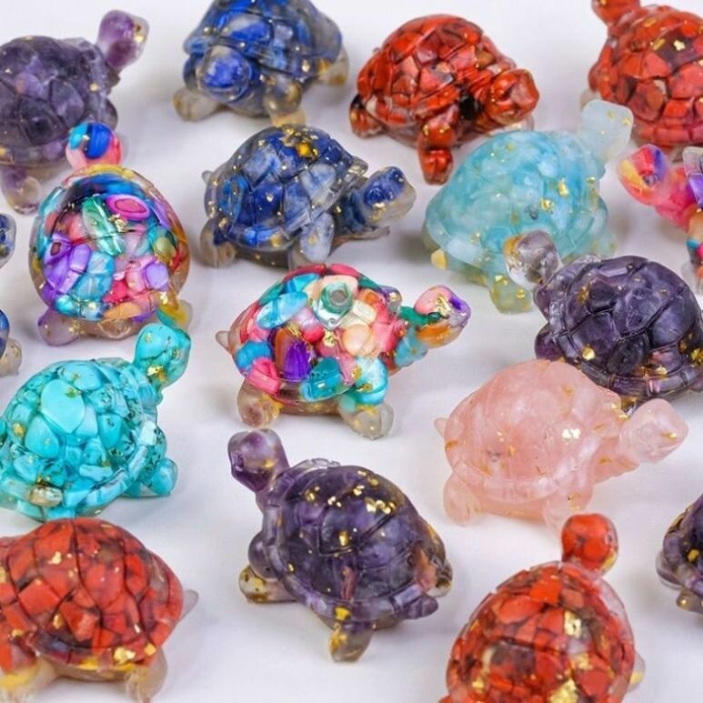 Эксклюзивная хрустальная черепаха, статуэтка