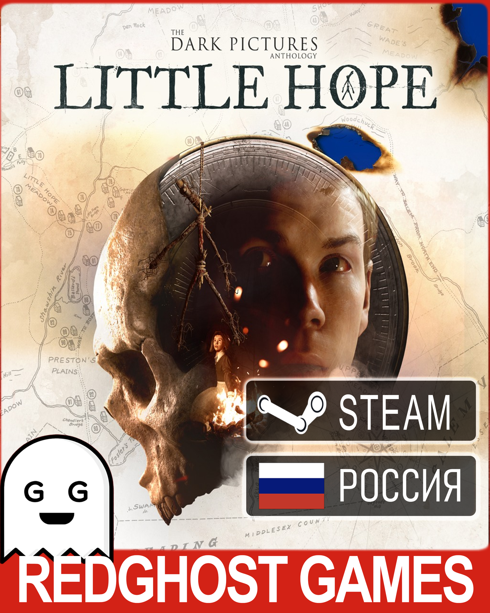 Игра The Dark Pictures Anthology: Little Hope, цифровой код для PC(ПК), Русская озвучка. Steam подарок Россия