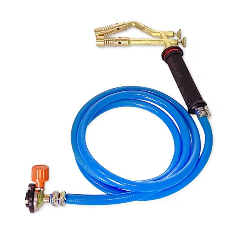 2000 ℃ Высокотемпературная сварочная горелка, серебристая, медь, алюминий, сварочные инструменты, пропановая газовая горелка для сжиженного нефтяного газа с разъемом типа укуса