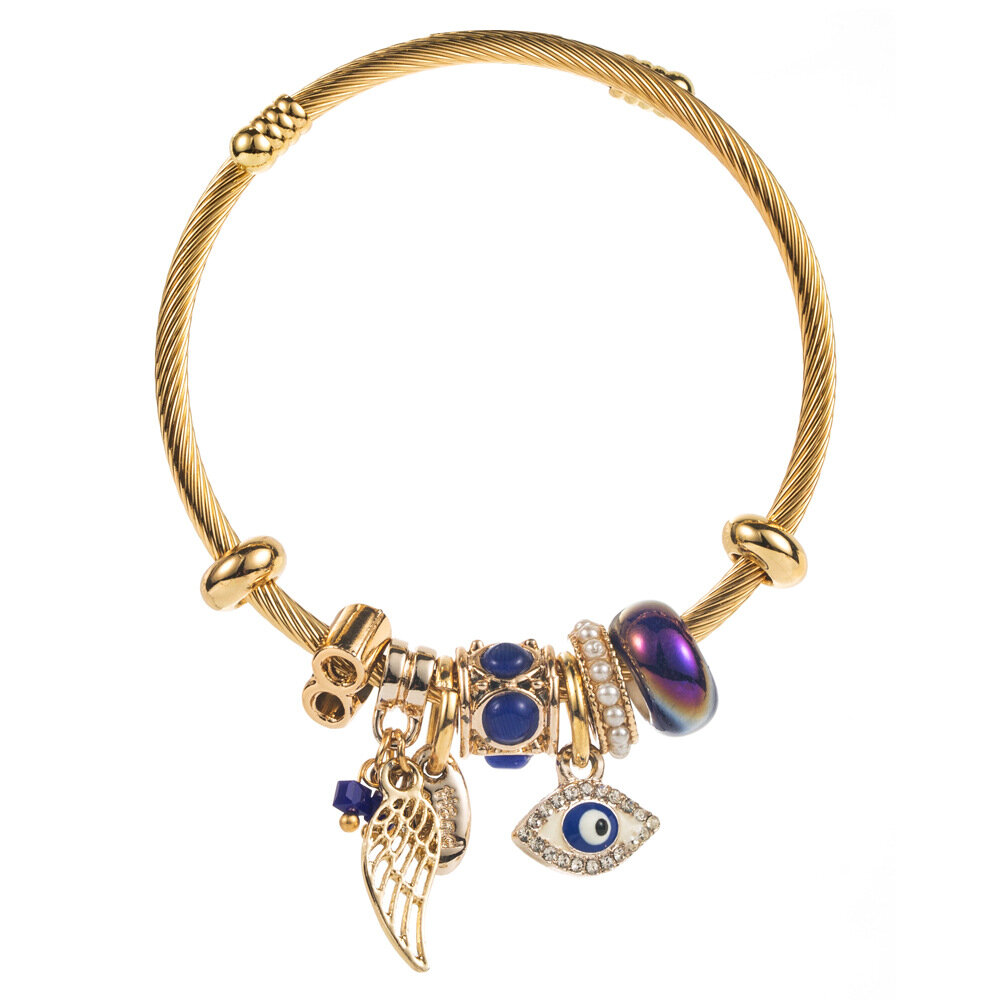 YM Mall Браслет с бусами Ангел-ключ Подвесной Для друзей Приносит чистоту