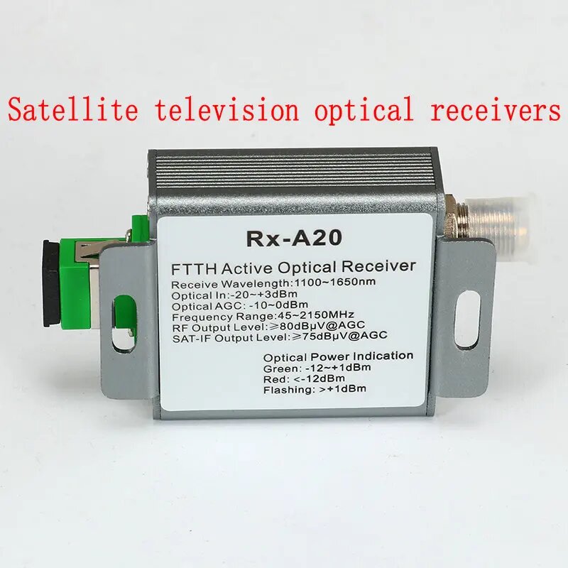 Rx-A20 FTTH Активный оптический приемник, Satellite
