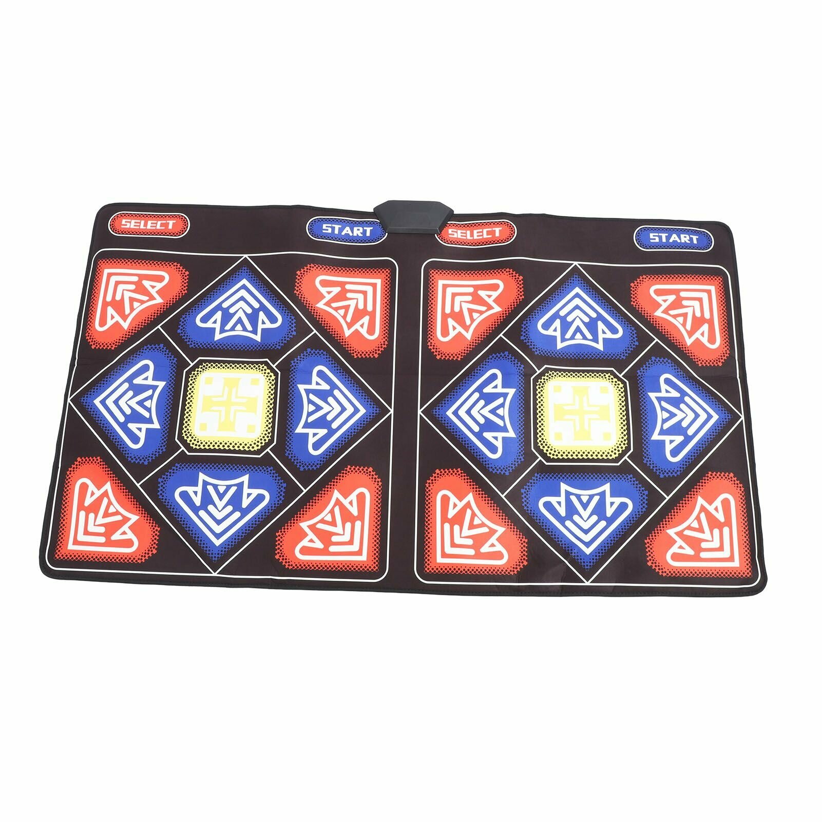 Электронный танцевальный коврик для взрослых и детей с HD мультимедийным интерфейсом, 635 игр, безопасный и складной