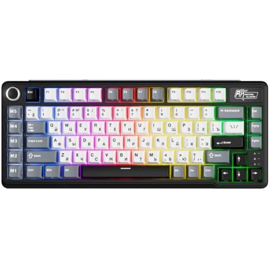 Клавиатура Royal Kludge RK L75, чёрный (6935280827082)