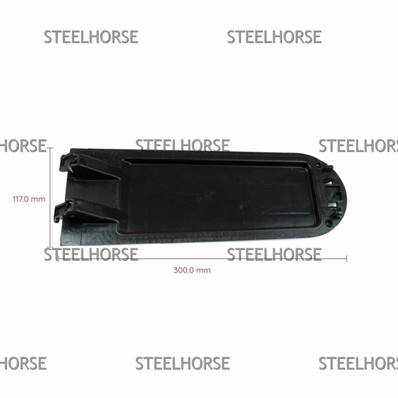 Подлокотник (ремкомплект) VW Golf4; Passat B5; T5; Octavia A4; Fabia; Rapid (крышка низ черная)