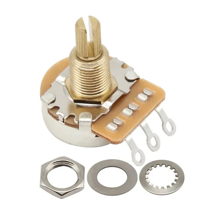 Потенциометр для гитары FLEOR M00861-1 A250k