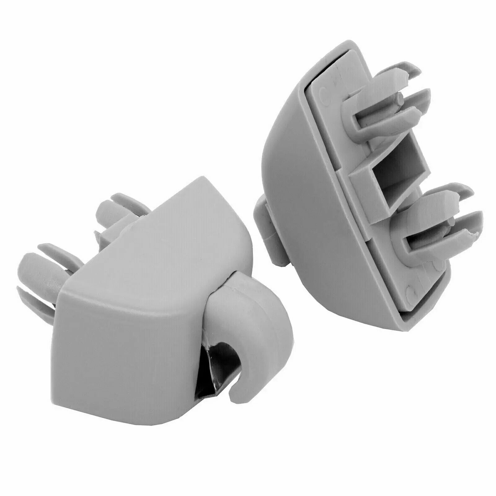 2x крючок солнцезащитного козырька Grey VW Polo Passat Skoda Seat