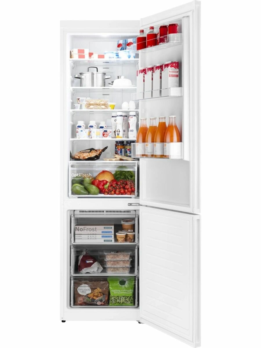 Холодильник Weissgauff WRK 2010 D Inverter NoFrost Soft Close 2-хкамерн. белый инвертер (440910)