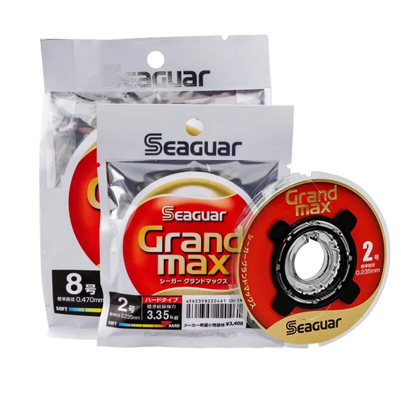 SEAGUAR Grand max Fluorocarbon Леска-лидер для рыбалки 4.0