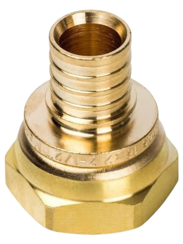 Муфта STOUT с накидной гайкой 16x G1/2 для сшитого полиэтилена аксиальный фитинг