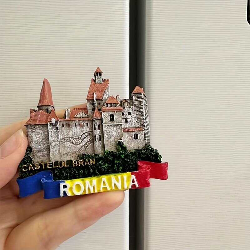 Магнит на холодильник 3D из эпоксидной смолы ручной работы, коллекция городов