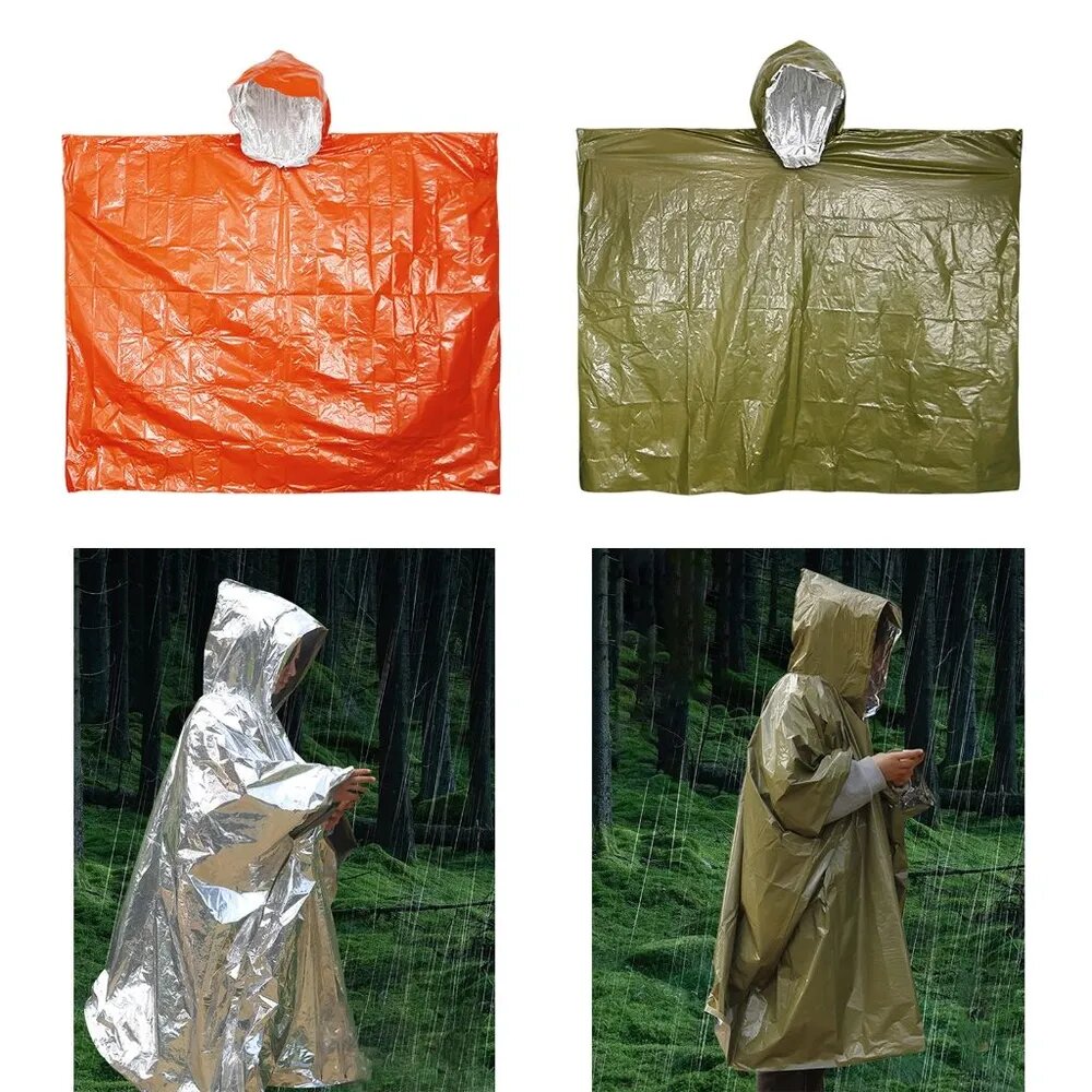 Открытый портативный дождевик первой помощи