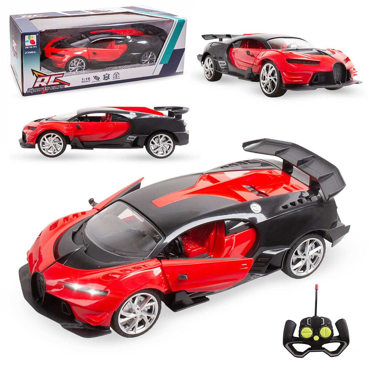 Машинка на пульте управления гоночная (277-2A), масштаб 1:16, для мальчиков и девочек