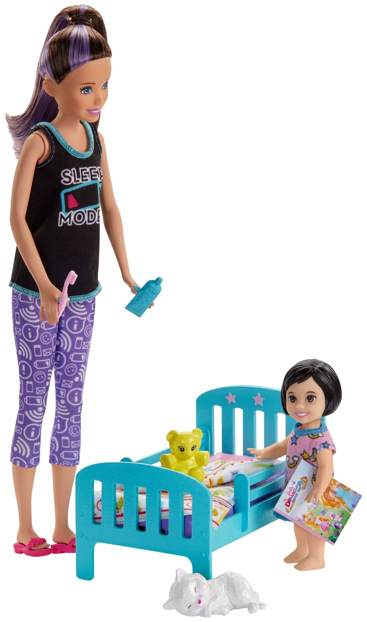 Набор игровой с аксессуарами Barbie Skipper Няня Скиппер Время сна GHV88 Mattel