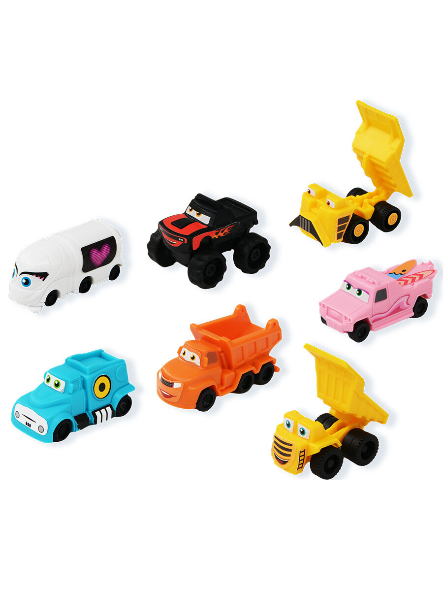 Свитбокс грузовички мармелад с игрушкой в коробочке, 10 шт по 10г.