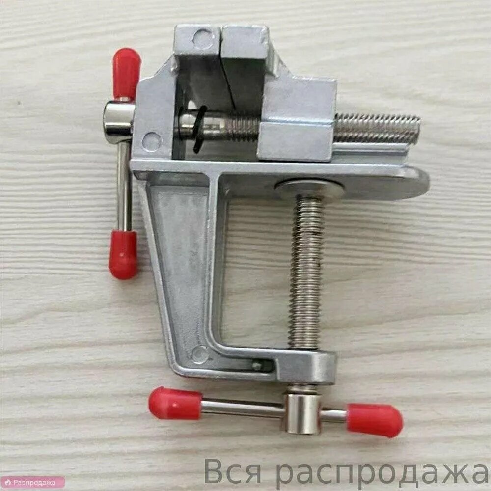 Тиски настольные слесарные 35 мм для ювелирных работ, мини-тиски