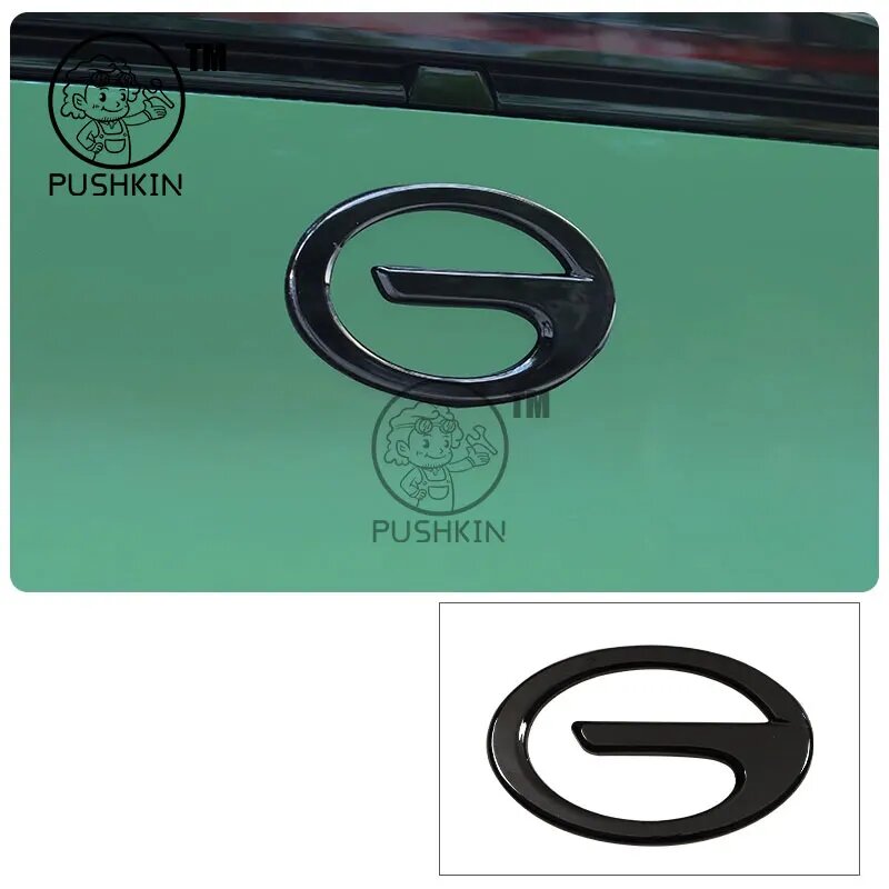 Для GAC Trumpchi S7 2025 2026 3D наклейка из АБС-пластика, передняя эмблема автомобиля, значок, D