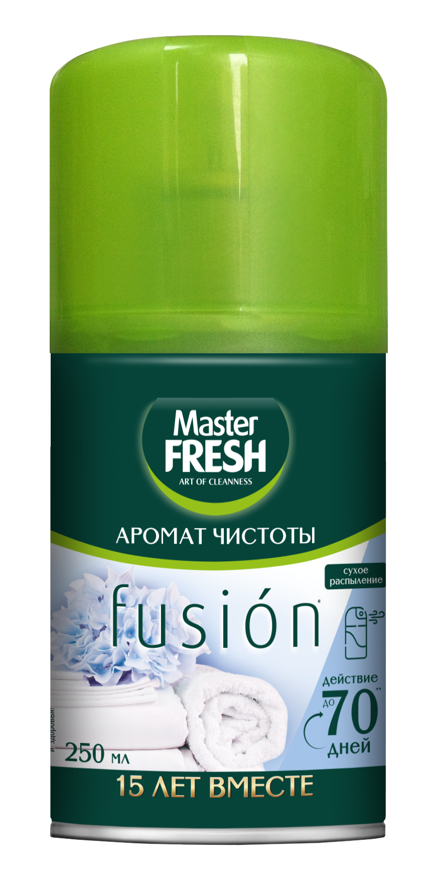 Освежитель воздуха Master Fresh сменный баллон Аромат чистоты, 250 мл