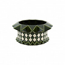 Блюдо глубокое Bordallo Pinheiro "Punk", 30 см, 4,95 л, зеленое