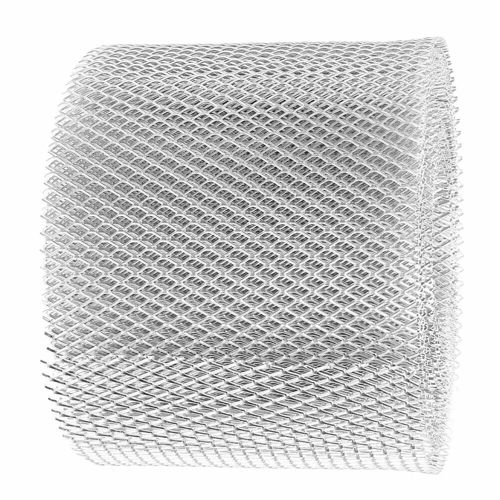 Сетка защитная из нержавеющей стали для водосточных желобов, серебристая, для дома, 15 на 600 см