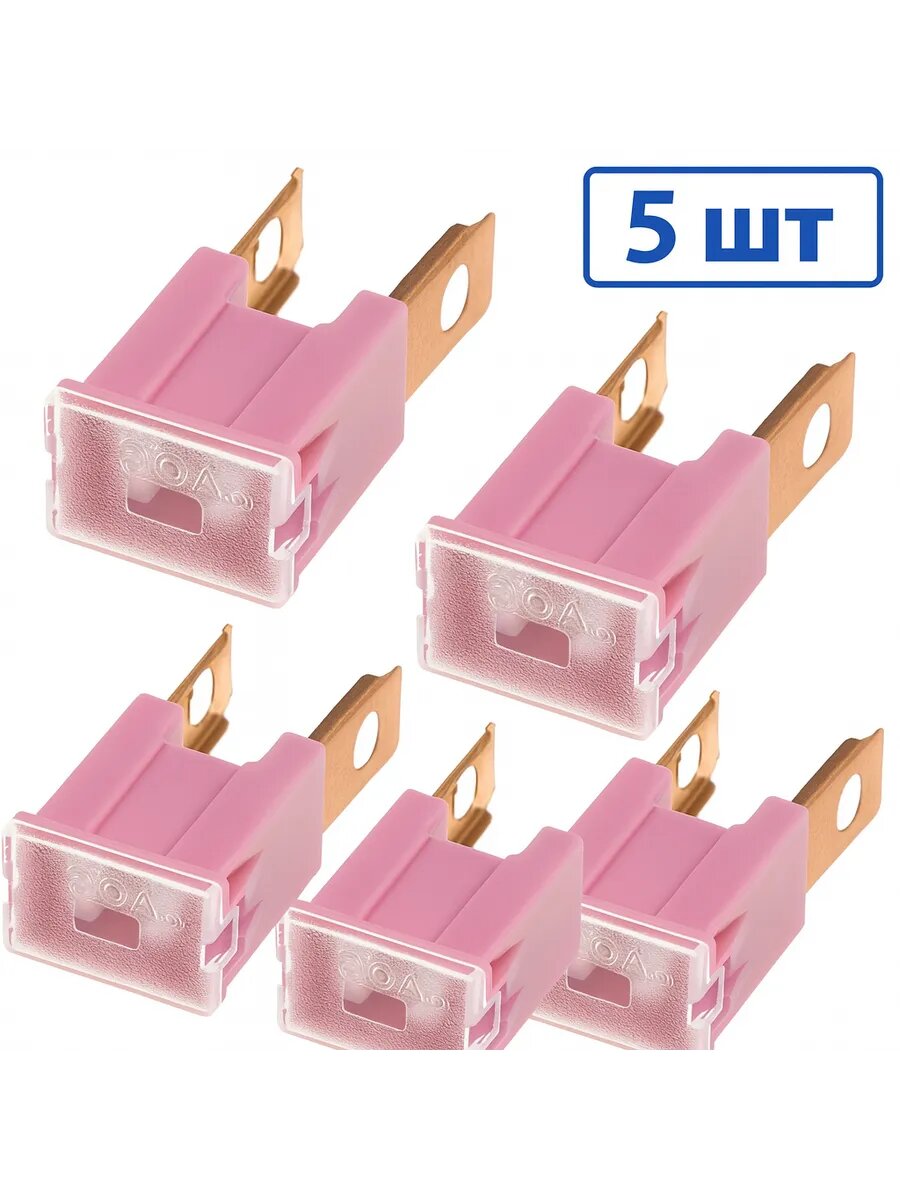 5шт. Квадратный Предохранитель 30А W228-M (S09301013)