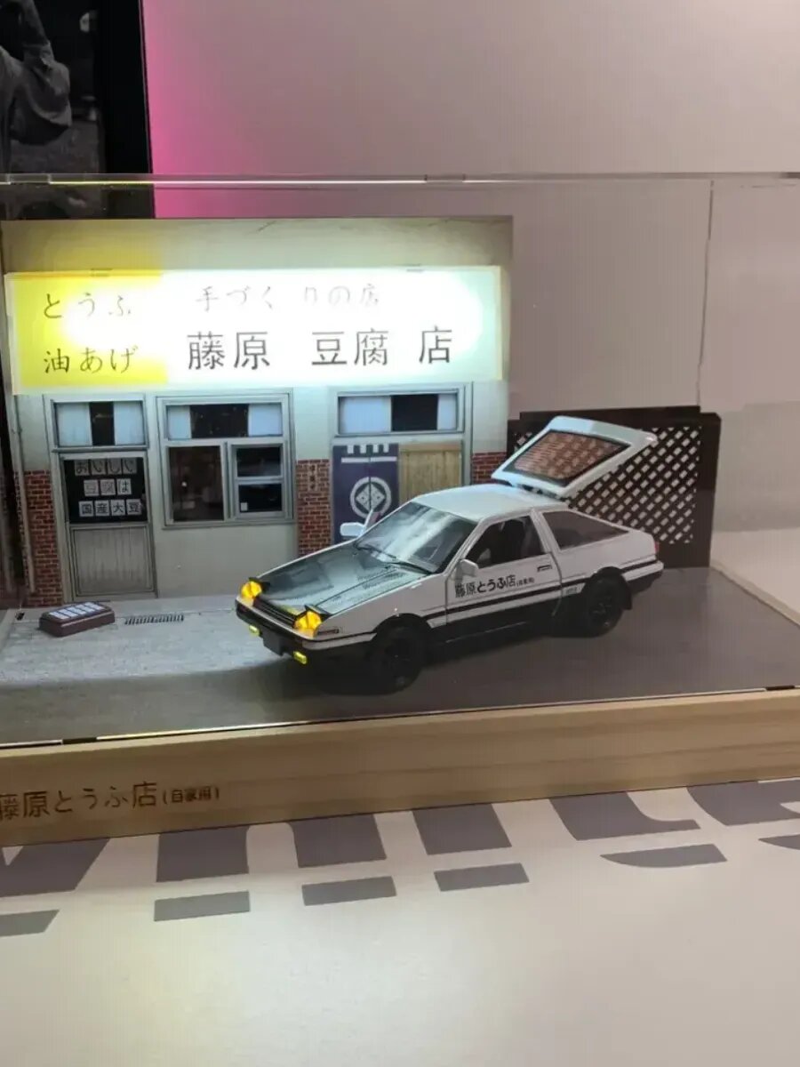 Японский Ночник Initial D+Toyota Ae86