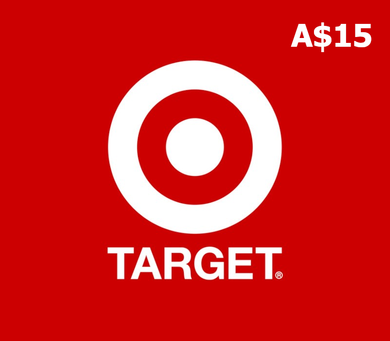 Target A$15 Gift Card AU • Подарочная карта • регион Океания