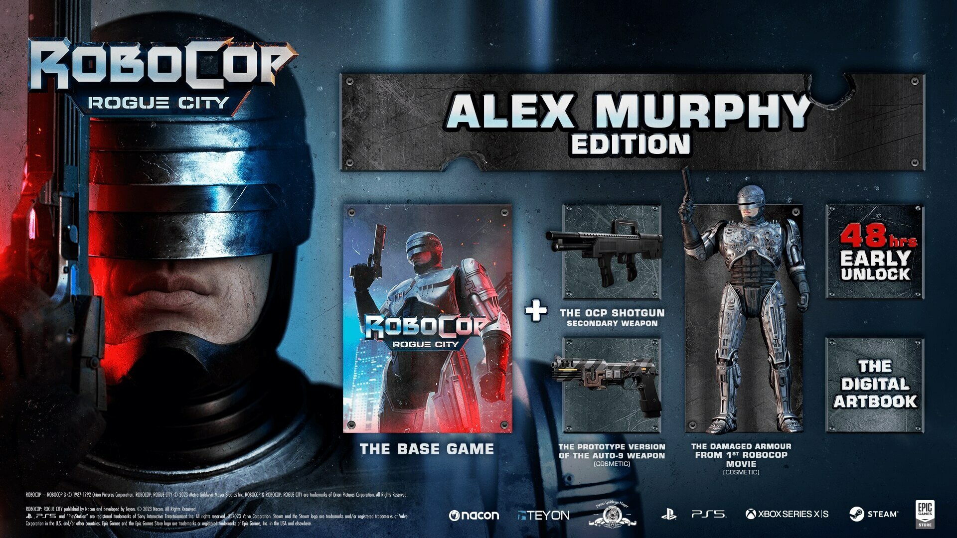 RoboCop: Rogue City Alex Murphy издание PS5 Аккаунт • Активация аккаунта