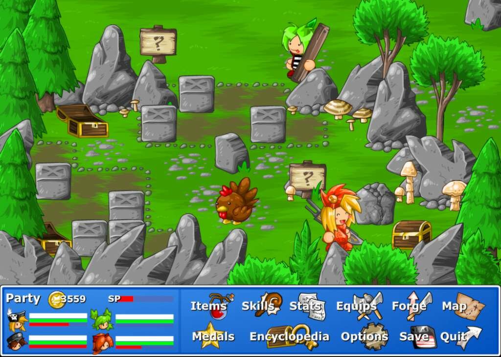 Epic Battle Fantasy 4 PC Steam Ключ • Активация Steam • регион Весь мир