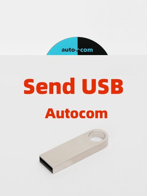 USB накопитель с программой для диагностики на сканер Autocom Delphi версия 2021.11