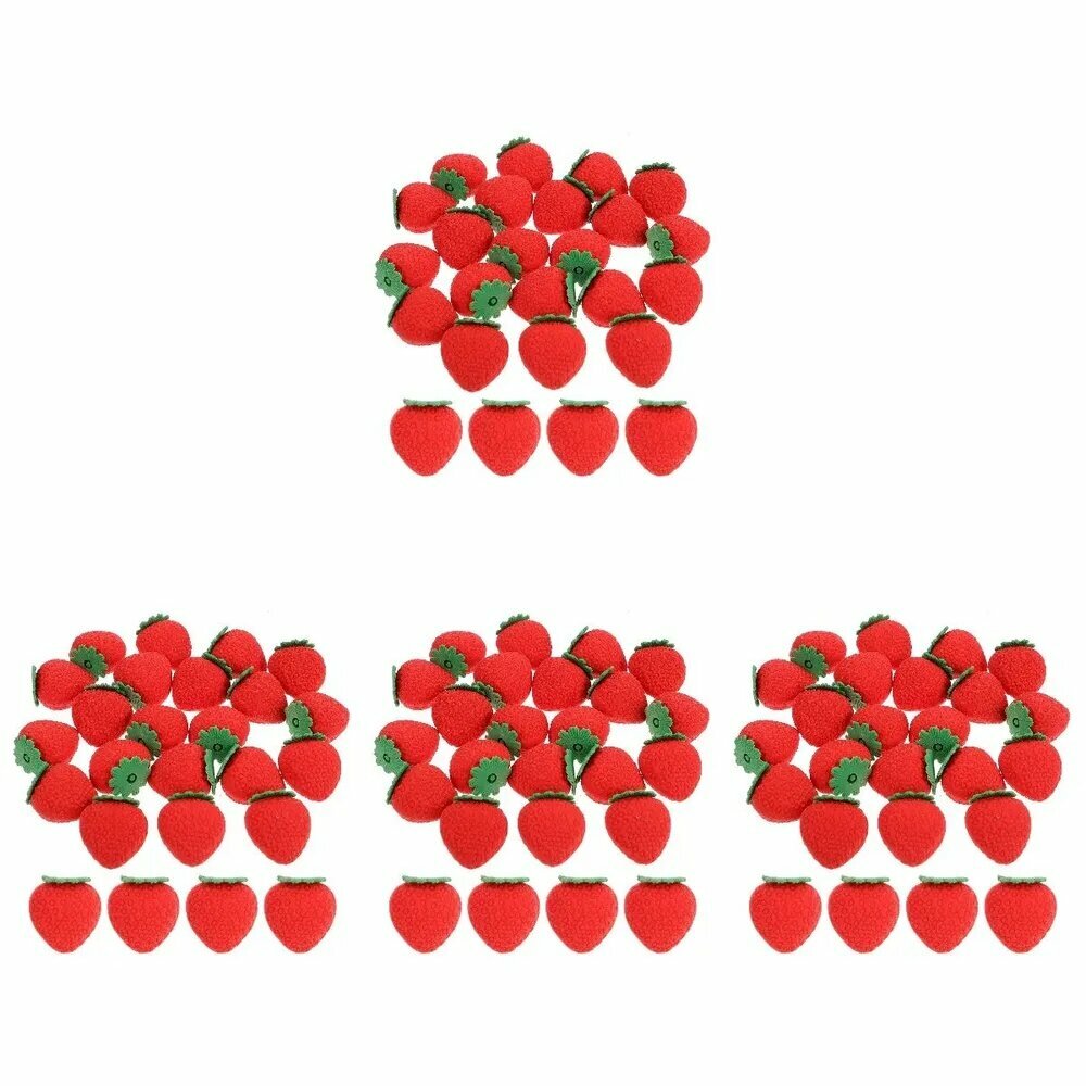 Красные прочные многофункциональные ластики из тпр для учебы, 160 штук